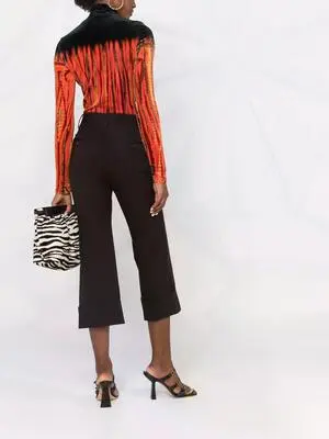 Dsquared2 Cropped Turned-up Trousers