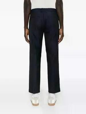 ALLSAINTS Howling Pinstriped Wool Blend Trousers