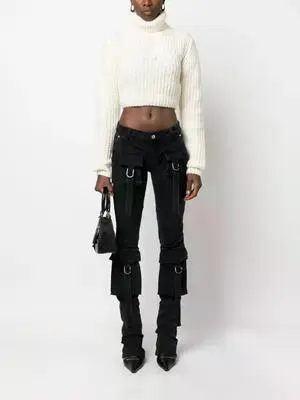 Dsquared2 Wool Blend Cropped Jumper