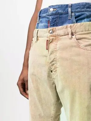Dsquared2 Double Waistband Corduroy Trousers