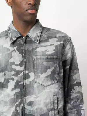 Dsquared2 Camouflage-pattern Denim Jacket