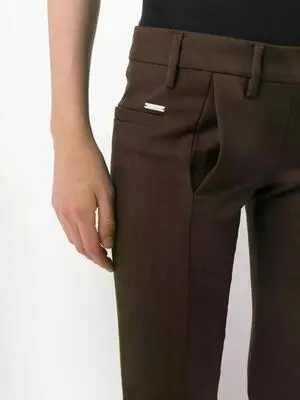 Dsquared2 High-waisted Slim-cut Trousers