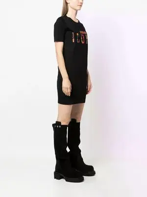 Dsquared2 Icon Sunset Palm T-shirt Dress
