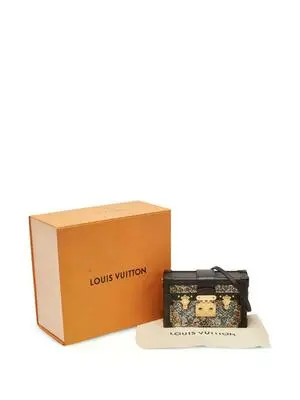 LOUIS VUITTON Petite Malle Sequin Clutch Bag