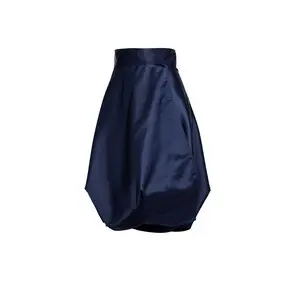 BIANCA POPP Wrapped Skirt Navy - Blue
