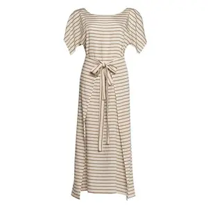 BIANCA POPP Neutrals / Everyday Beach Dress In Beige And Viscose - White