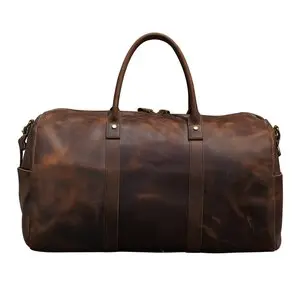 TOURI Genuine Leather Holdall