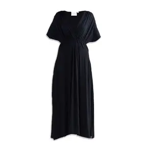REISTOR Flowy A-line Maxi Dress With Side Slits