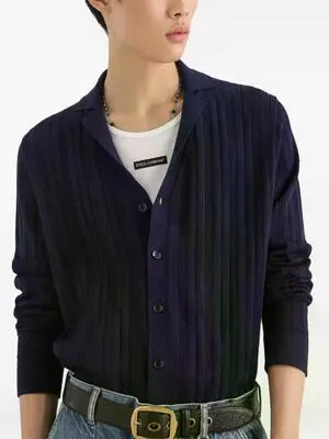 Dolce & Gabbana Openwork Cotton Cardigan