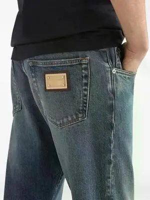 Dolce & Gabbana Slim Fit Denim Trousers