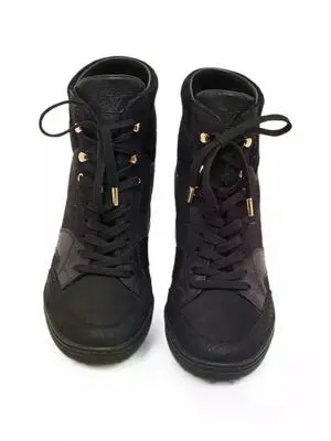 LOUIS VUITTON Cliff Wedge Sneakers