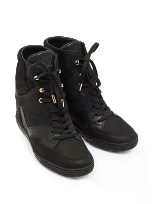 LOUIS VUITTON Cliff Wedge Sneakers