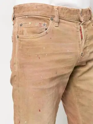 Dsquared2 Paint Splatter Skinny Jeans