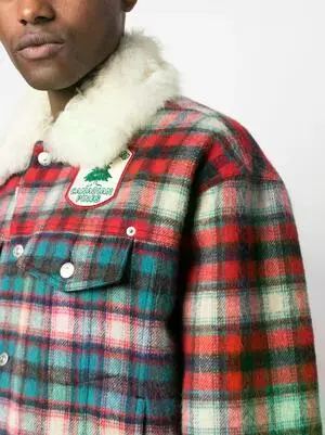 Dsquared2 Fur-collared Blouson Jacket