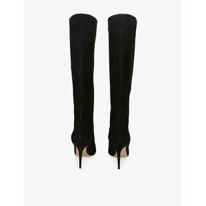 Casadei Julia Renna Suede Knee-high Boots