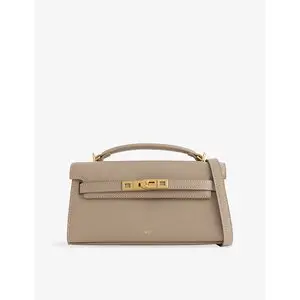 Jw Pei Noor Vegan Leather Top-handle Bag - Elephant Gray