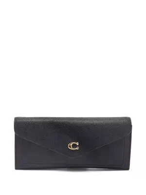 COACH Wyn Soft Continental Wallet - Black