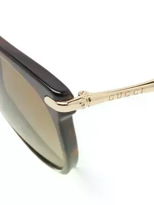 Gucci Bamboo Cat-eye Sunglasses
