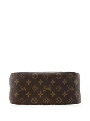LOUIS VUITTON Monogram Canvas Mm Satchel Handbag - Brown