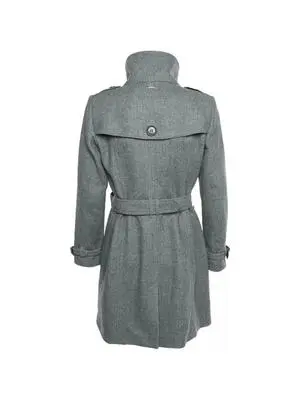 Burberry Long Sleeve Belted Coat