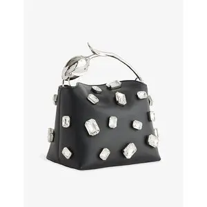 Erdem Embellished Leather Mini Bag