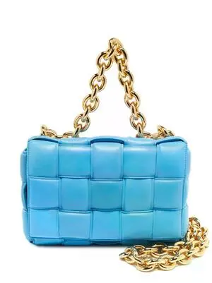 Bottega Veneta Cassette Padded Tote Bag - Blue