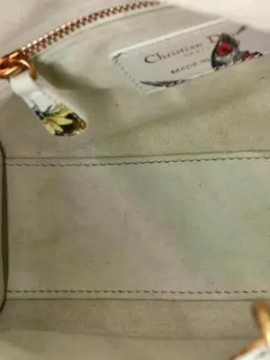 Dior Lady Bag Printed Leather Small Satchel - Multicolour