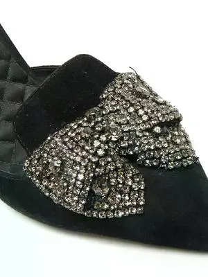 Tory Burch Clara Crystal-embellished Pumps