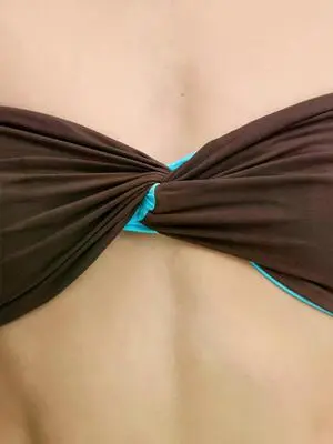 Bond Eye Ora Twisted-design Reversible Bandeau