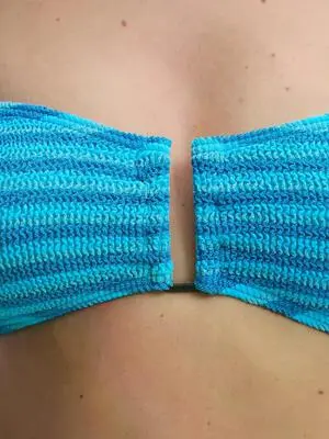 Bond Eye Blake Bandeau Top - Blue