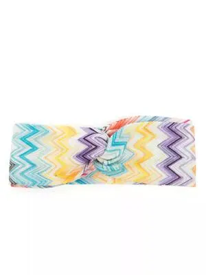 Missoni Zig-zag Print Knitted Headband