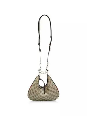 Gucci Gg Supreme Attache Shoulder Bag - Neutrals