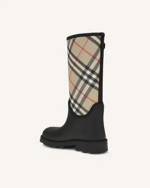 Burberry Marsh Stamp Rubber High Boots