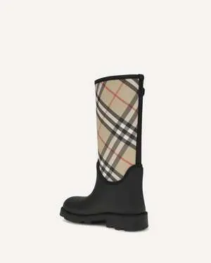 Burberry Marsh Stamp Rubber High Boots