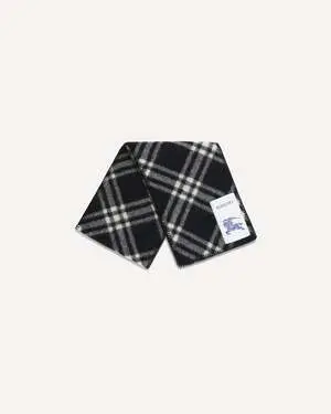 Burberry Wool Check Scarf