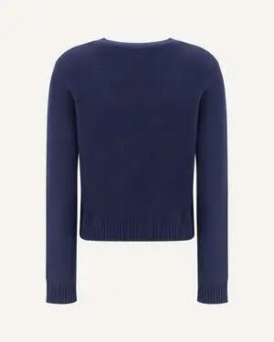 LISA YANG Mable Cashmere Sweater - Blue