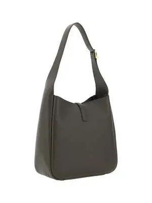 Saint Laurent Cassandre Leather Shoulder Bag - Green