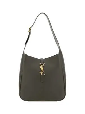 Saint Laurent Cassandre Leather Shoulder Bag - Green