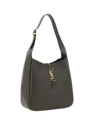 Saint Laurent Cassandre Leather Shoulder Bag - Green