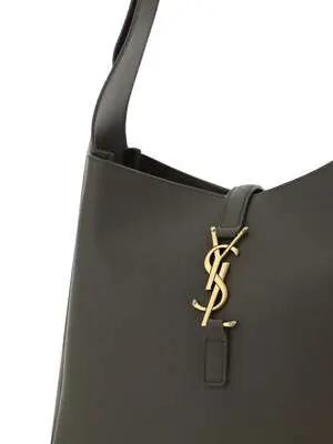 Saint Laurent Cassandre Leather Shoulder Bag - Green