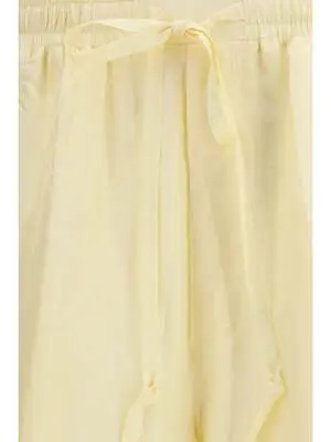 Phoebe Philo Silk Cargo Pants