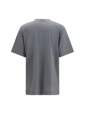 Gucci Cotton And Silk Jersey T-shirt With Web Print