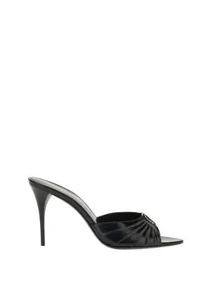 Saint Laurent Babylone Sandals - Black