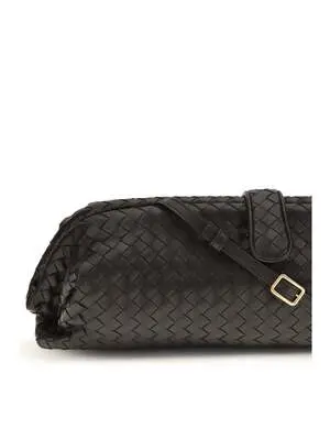 Bottega Veneta Lauren 1979 Clutch With Intrecciato Weave - Brown