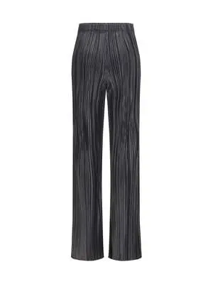 Phoebe Philo Razor Pleated Pants - Black