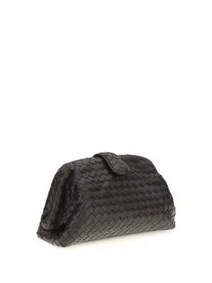 Bottega Veneta Small Lauren 1980 Clutch - Brown