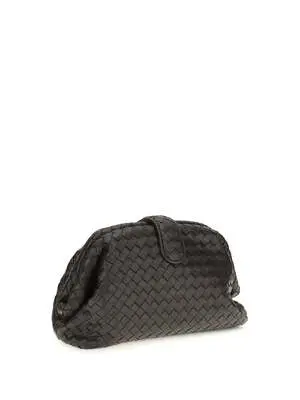 Bottega Veneta Small Lauren 1980 Clutch - Brown