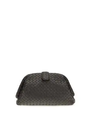 Bottega Veneta Small Lauren 1980 Clutch - Brown