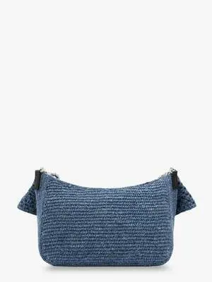 Loewe Raffia Crochet Shoulder Bag - Multicolor