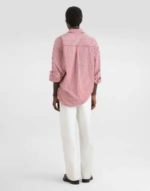 Dolce & Gabbana Striped Poplin Shirt